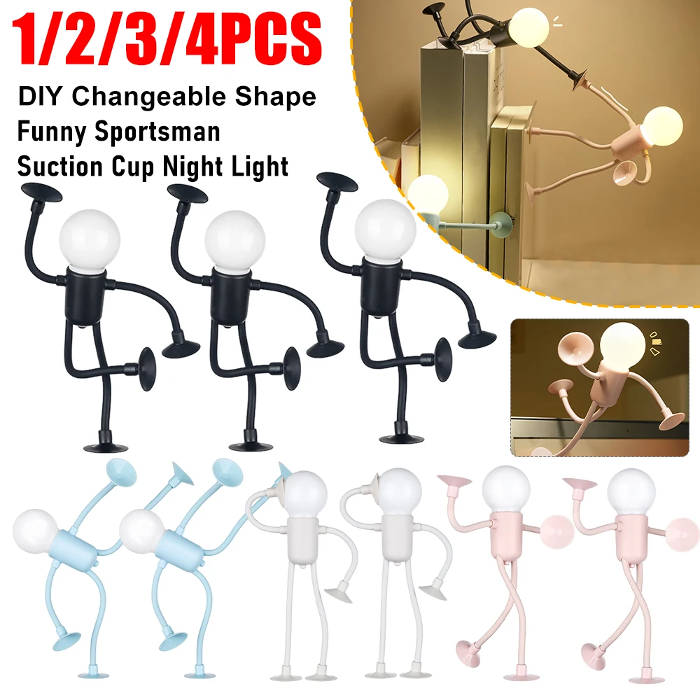 Changeable-Shape-Funny-Sportsman-LED-Night-Light-DIY-Shaped-Reading ...