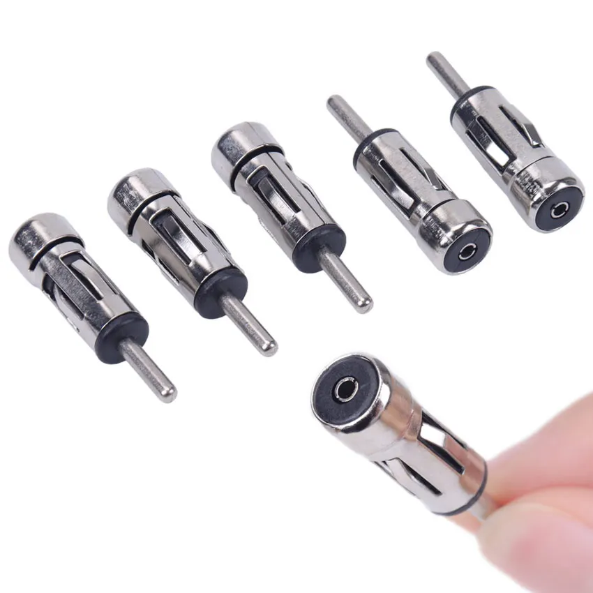 2-Stuks-Auto-Voertuigen-Radio-Stereo-Iso-Naar-Din-Antenne-Mast-Adapter ...