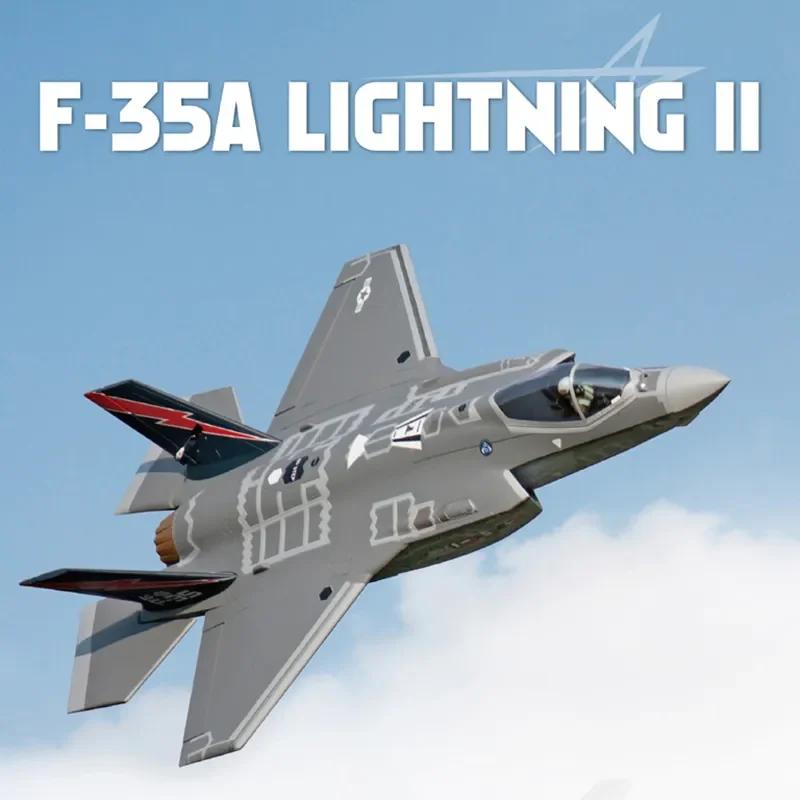 Freewing-70mm-Ducted-Fan-EDF-Jet-F35A-Lightning-II-RC-Airplane-Simulation-Model-Aviation-Remote ...