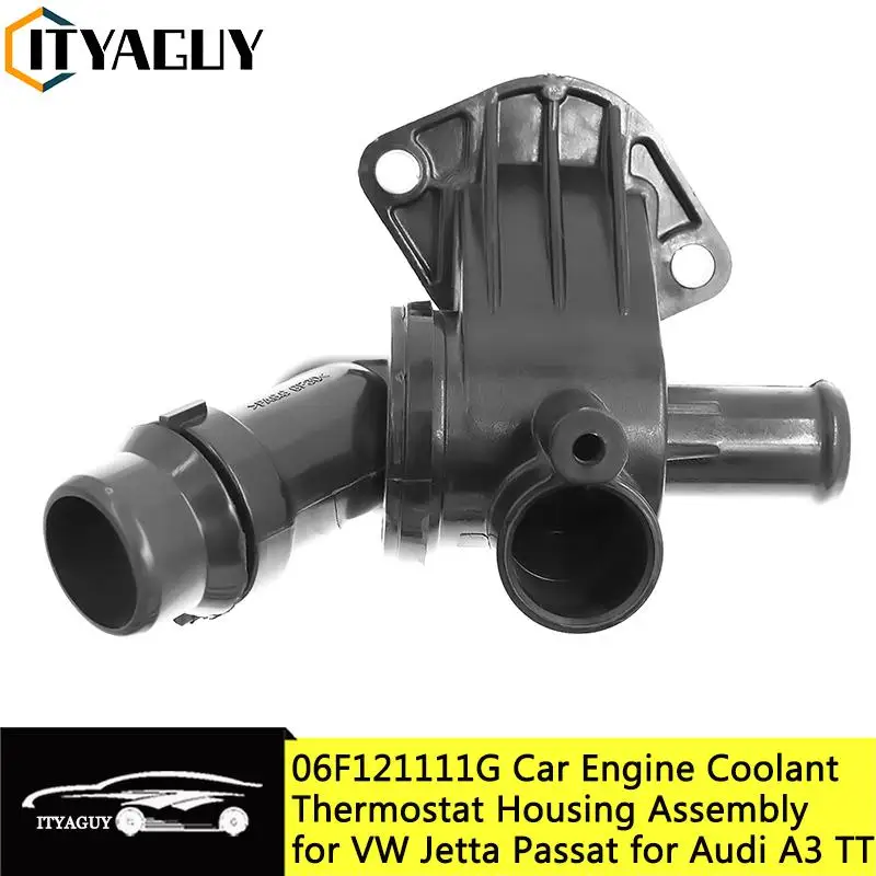 자동차 엔진 냉각수 온도 조절기 하우징 어셈블리, 폭스바겐 제타 파사트용, 아우디 A3 콰트로 L4 용, 2.0L ...