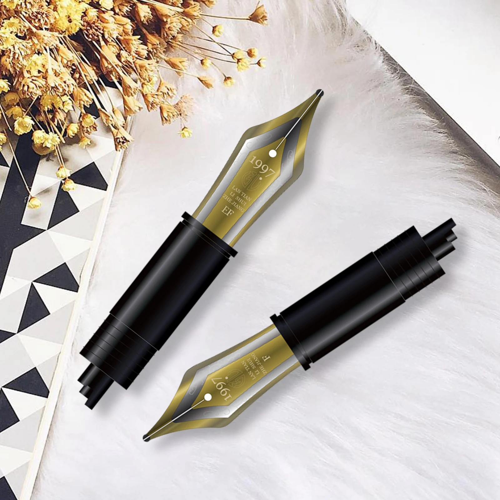 hongdian Fountain Pen Nibs 32# F/EF Nib For N1S N6 N7 100 Pens ...