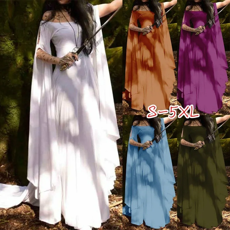 Traje-Pixie-Medieval-para-Mulheres-Vestido-Fada-de-Renda-Vestido-Tribal ...