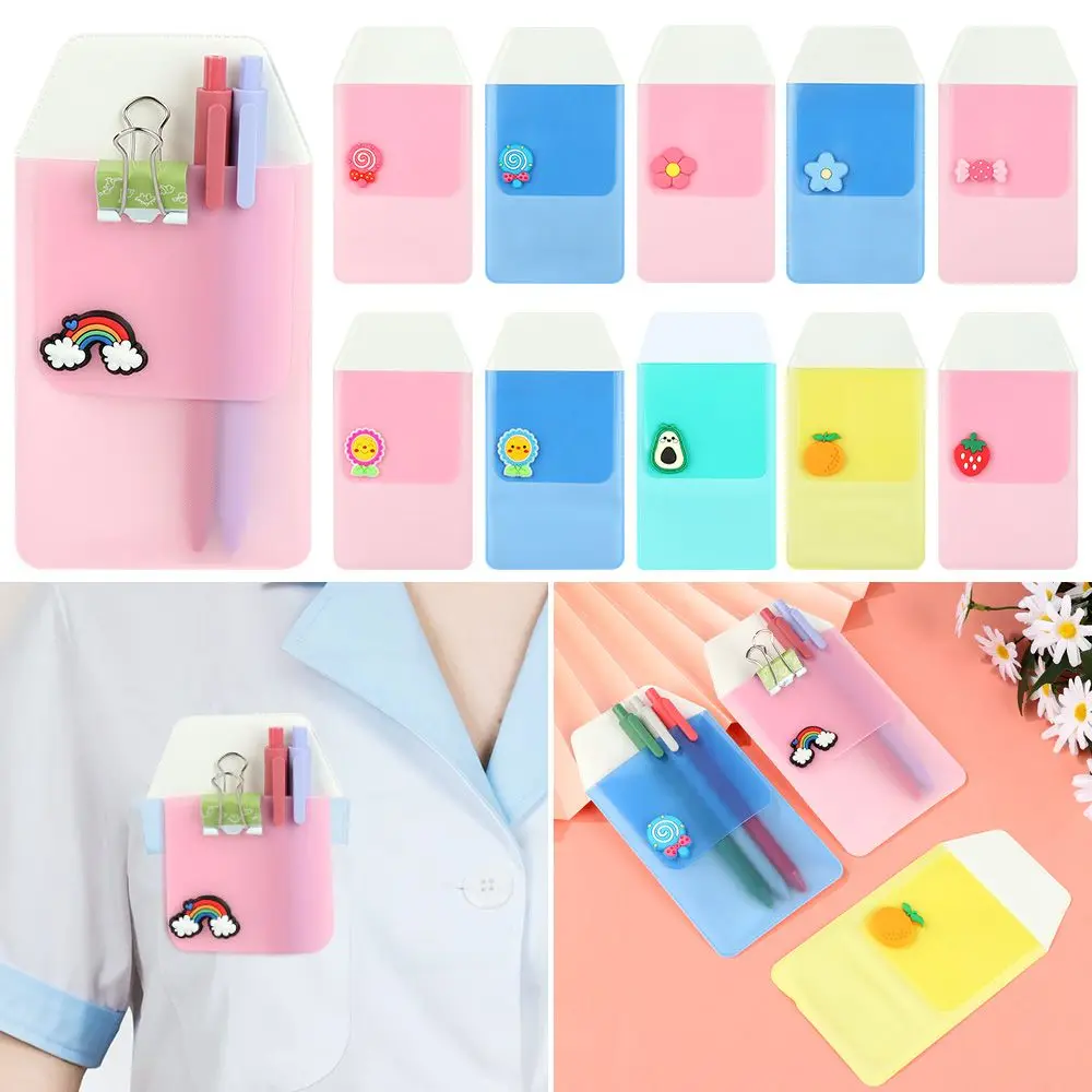 Hospital Office Portable Colorful Anti-leaking PVC Leak-Proof Pen Pouch ...