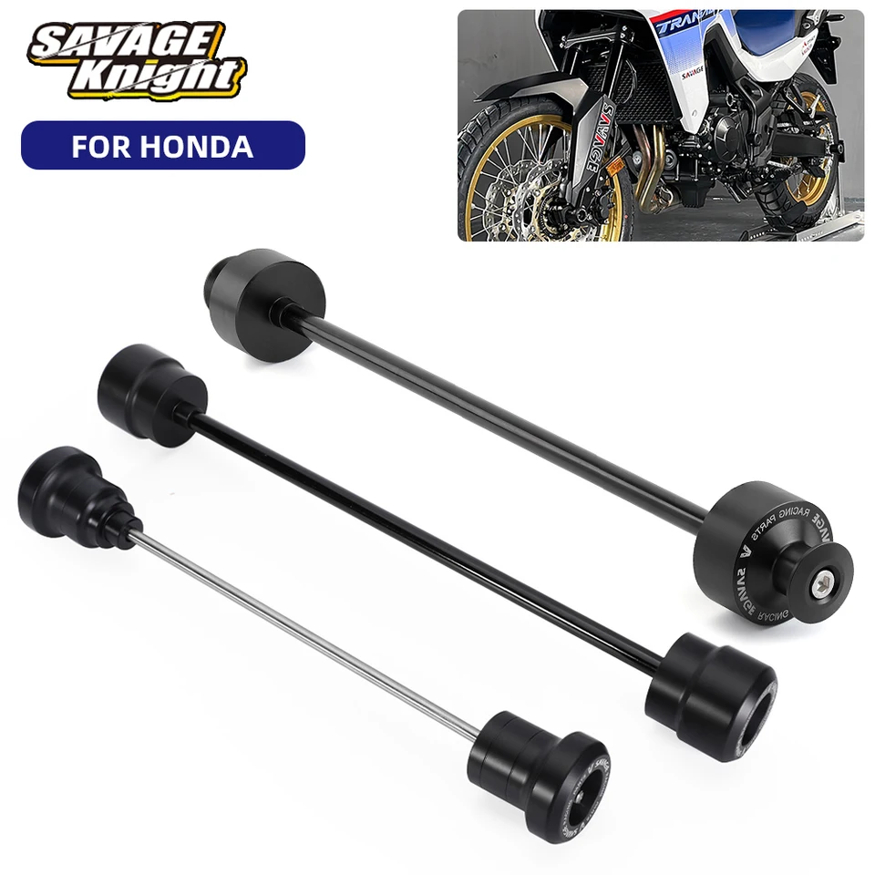 Rear Motorcycle Stand HYRHEV Front Rear Axle Fork Wheel Crash Slider ...