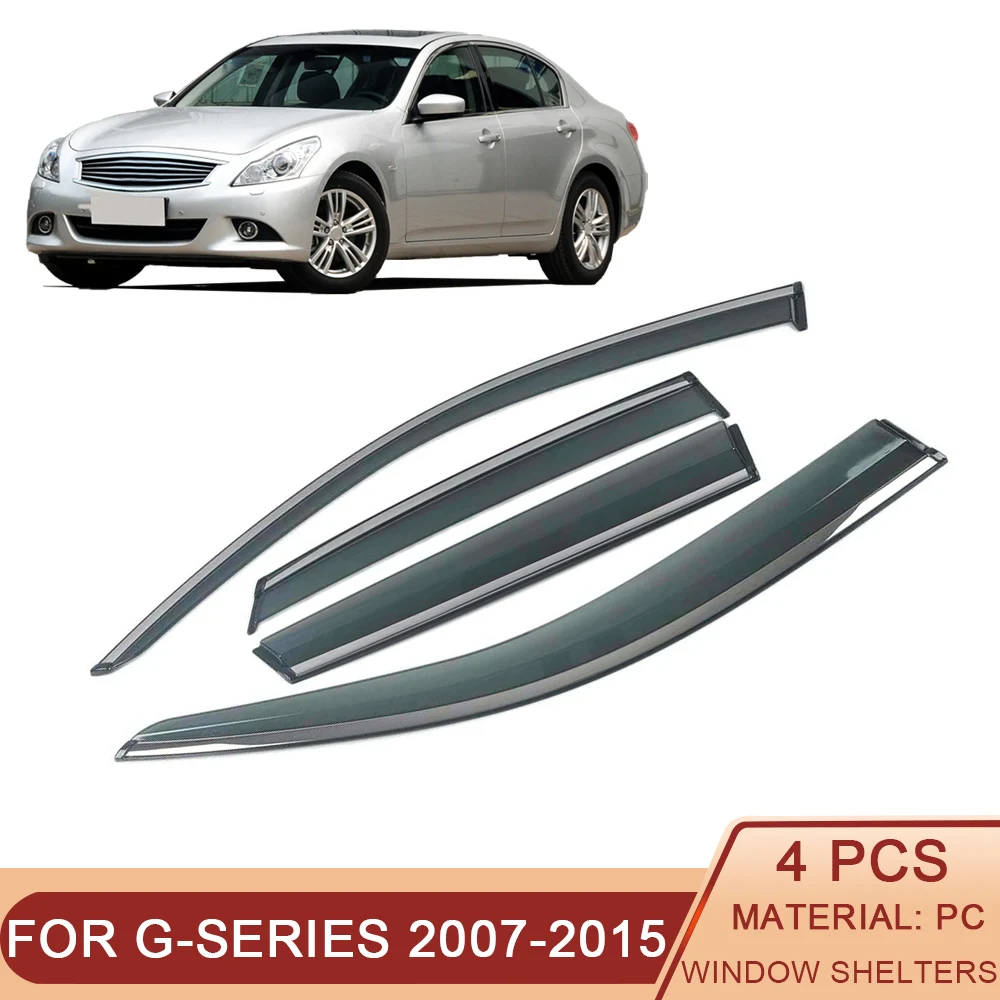 For-Infiniti-G-series-G25-G35-G37-Q40-V36-2007-2015-Car-Window-Sun-Rain ...