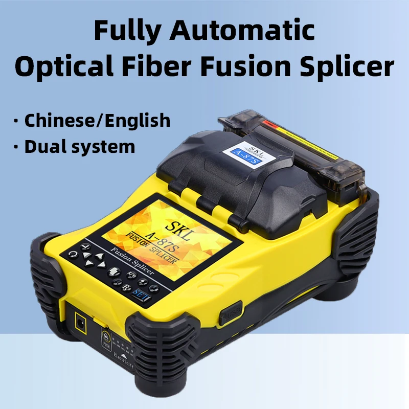 Hot Sale A-87S FTTH China Splicing Machine Automic Fiber Optical Fusion ...