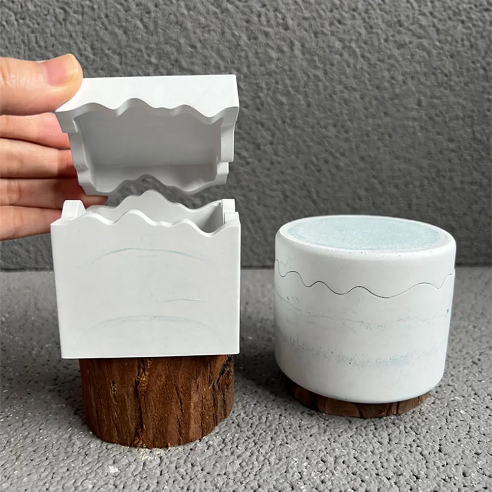 Square-Splicing-Storage-Box-Silicone-Mold-Candle-Jar-Vessel-Cement-Mold ...