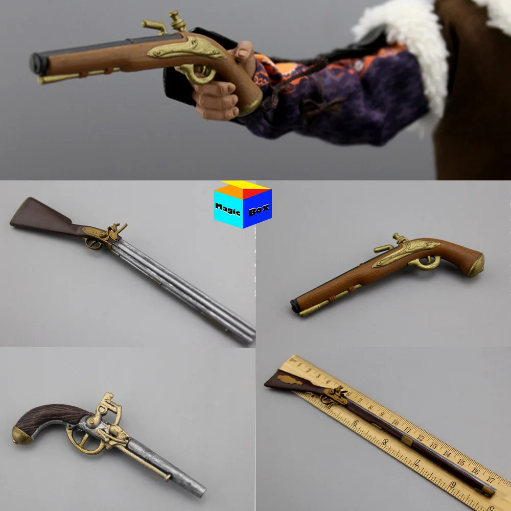 1-6-Soldier-Pvc-Plastic-Middle-Ages-Flintlock-Musket-Gun-Miniature ...