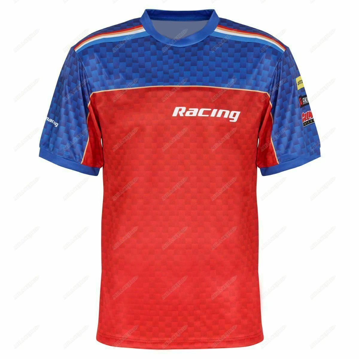 For-HONDA-T-shirt-Red-Blue-Men-s-Motorcycle-Racing-Team-Mountain ...