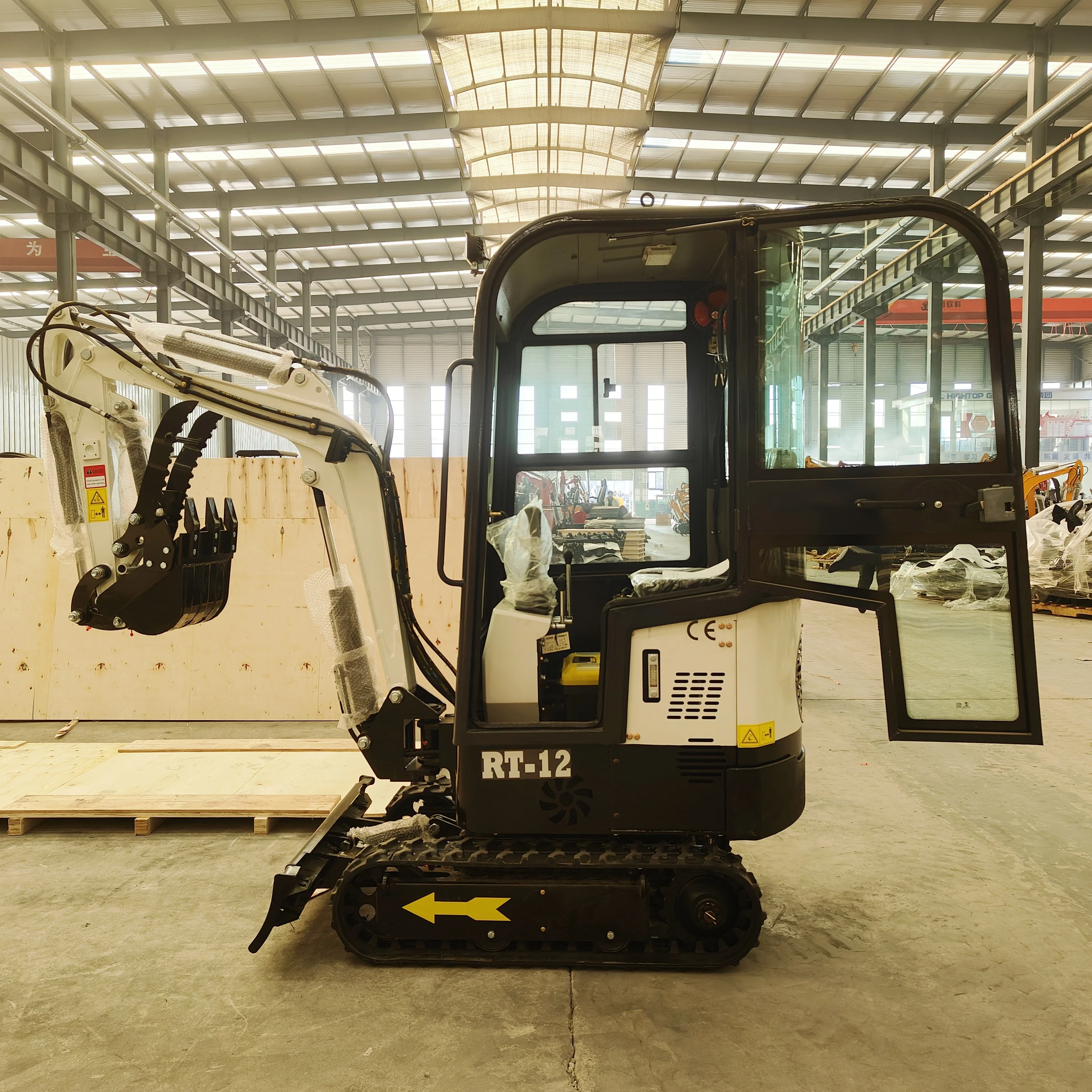 RT12-Hydraulic-Small-Digging-Machine-Crawler-Mini-Excavator-Mini-Loader ...