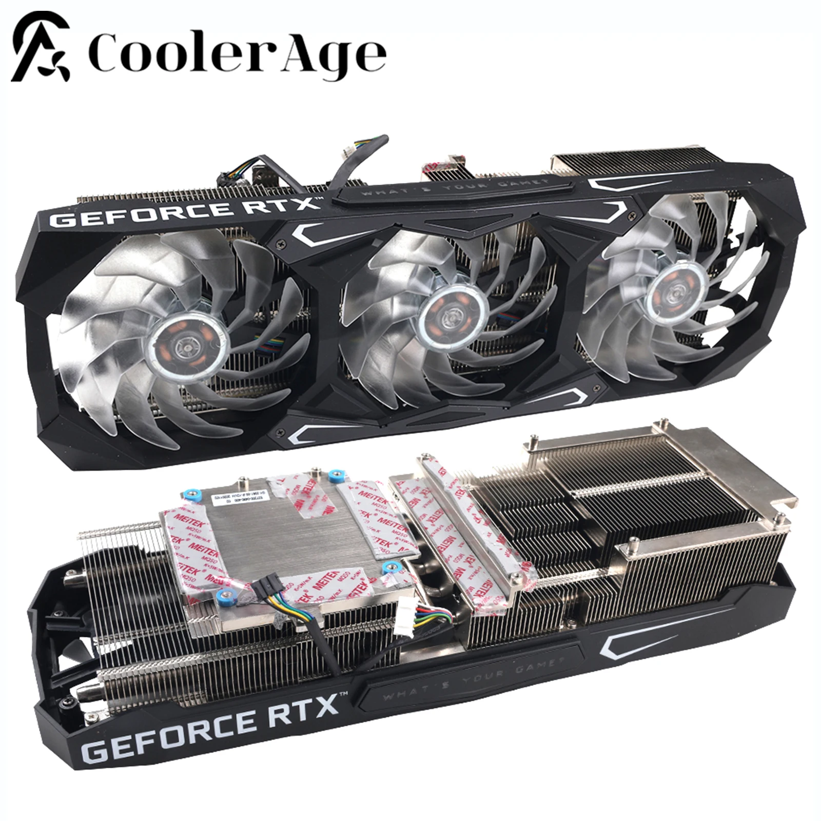 New-Original-RTX3080Ti-Video-Card-Heatsink-For-For-Galax-GeForce-RTX ...