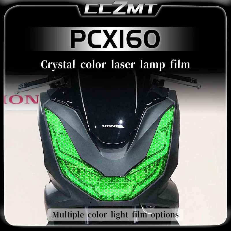 For-Honda-PCX-160-pcx160-headlight-tail-light-film-honeycomb-laser ...