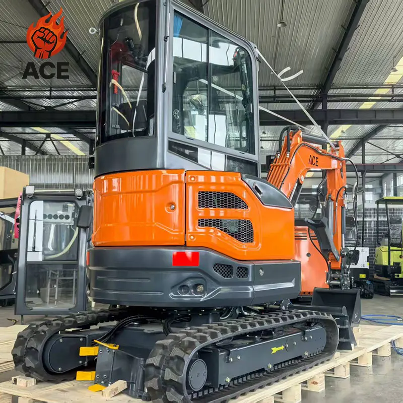 free shipping 2.7 ton excavator mini Digger bagger kubota mini ...