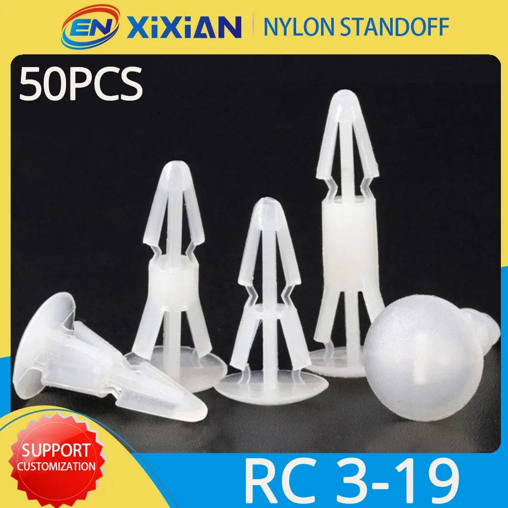 Nylon Standoff Spacer Post Rc 3-19 Pcb Circuit Board Spacing Plate ...