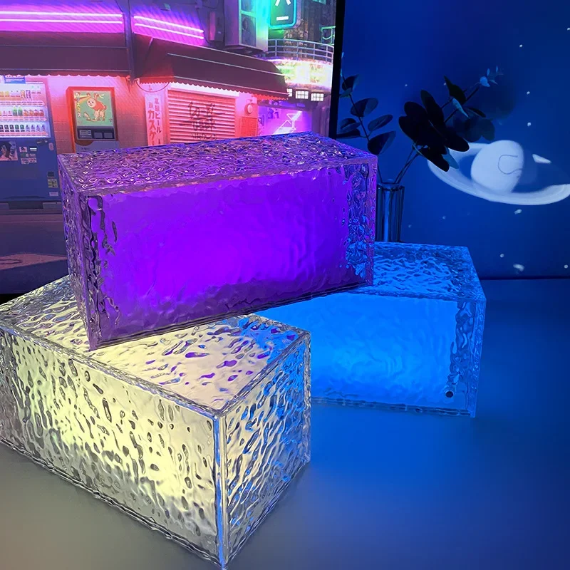 Creative-Ins-Ice-Cube-Night-Light-Nordic-Romantic-Living-Room-Bedroom ...