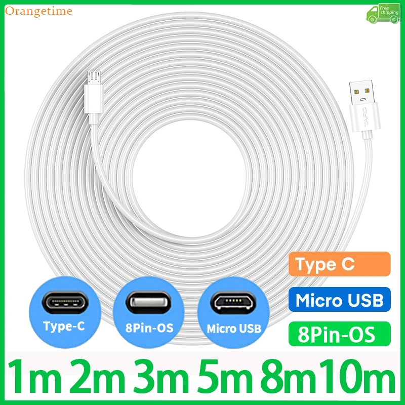 Fast-Delivery-1M-2M-3M-5M-8M-10M-Long-Charger-Cord-Compatible-For ...