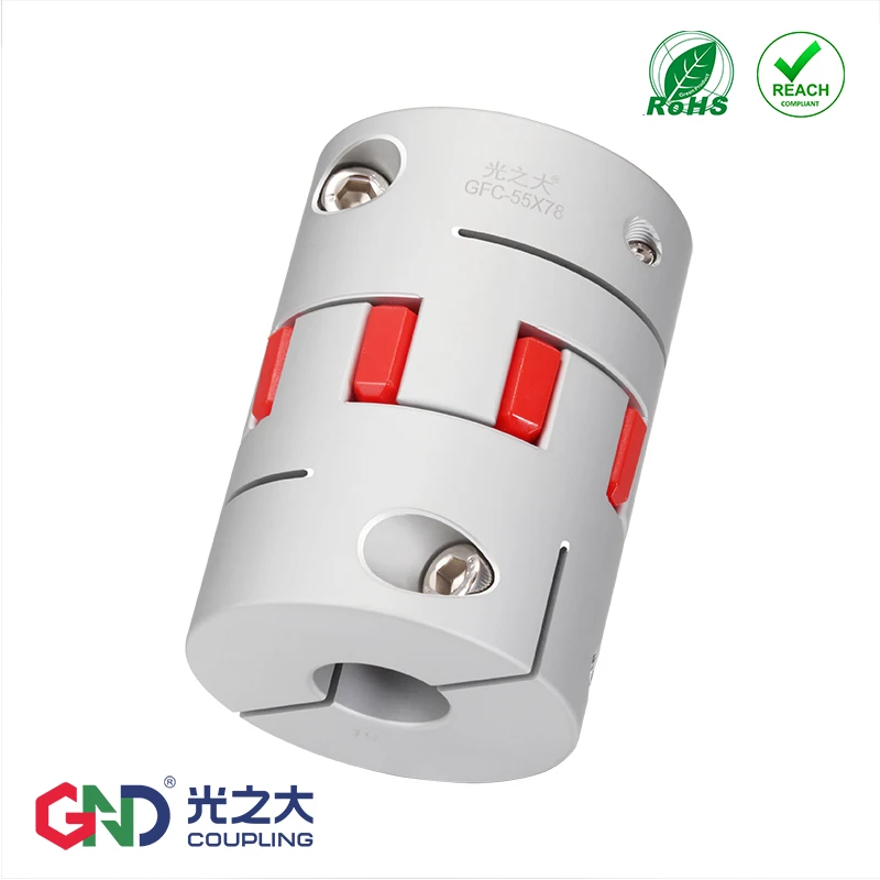 Free-shipping-GND-coupling-D20-L25-aluminum-plum-flower-flexible ...