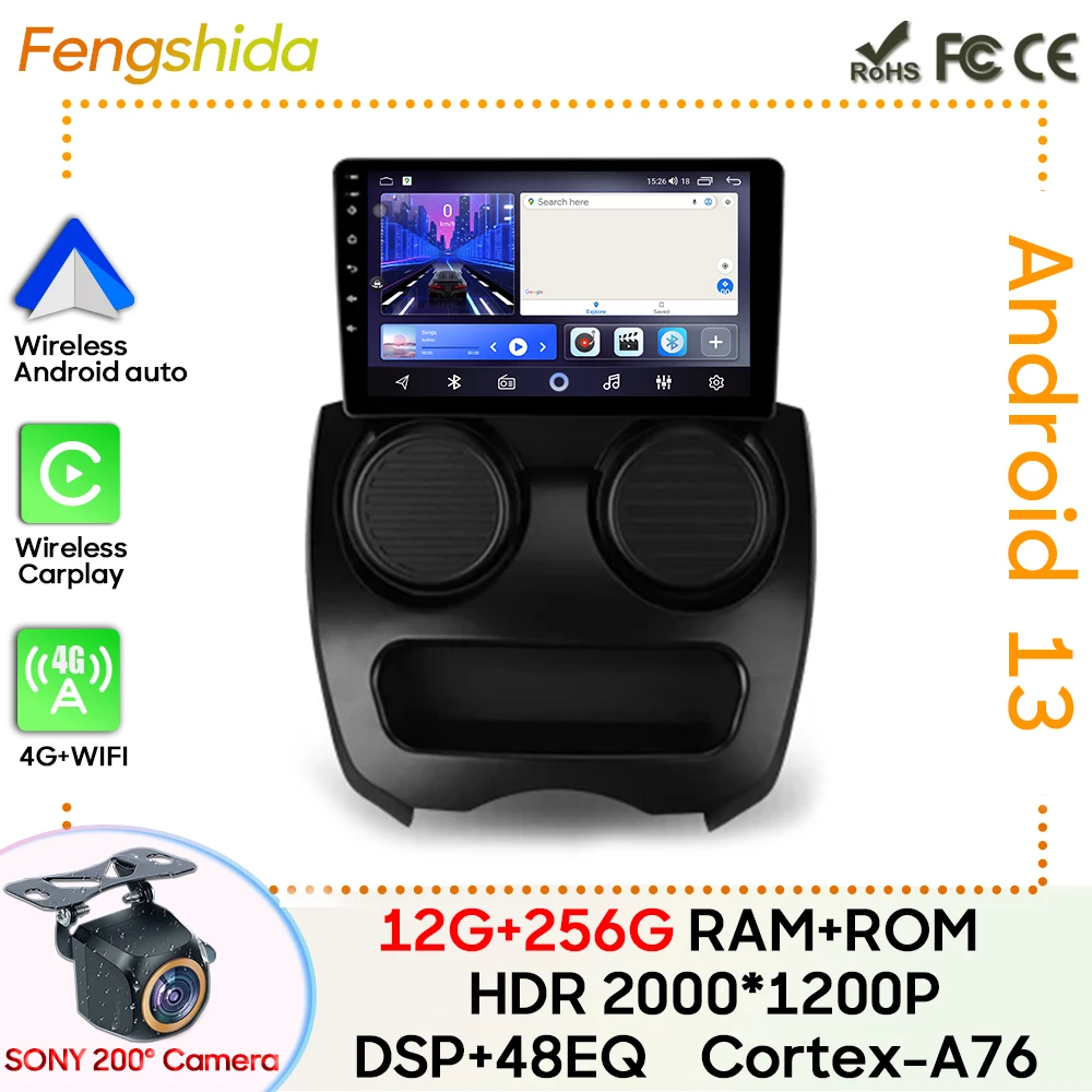For-BYD-F0-1-2008-2015-Car-Radio-Carplay-Navigation-GPS-Stereo-Android ...