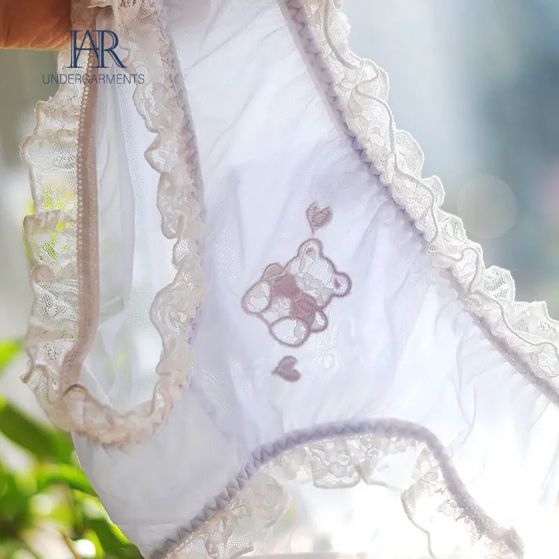 Summer Lace Panties Breathable Mesh Panties Women's New Style Girls ...