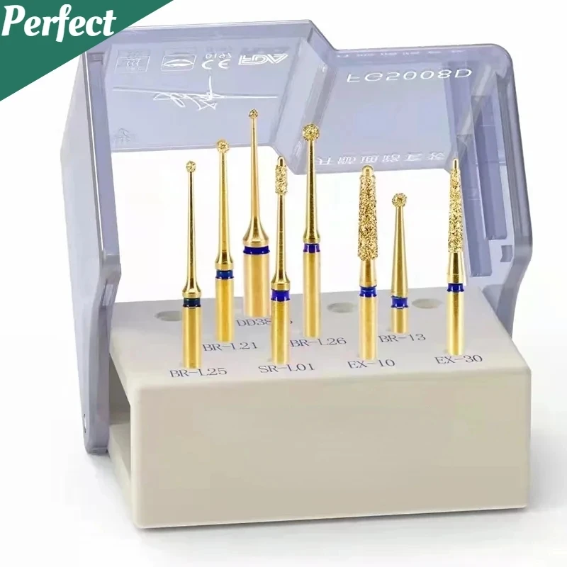 FG5008D-Dental-Pulpotomy-Access-Open-Pulp-Cavity-Bur-Kit-Preparation-FG ...