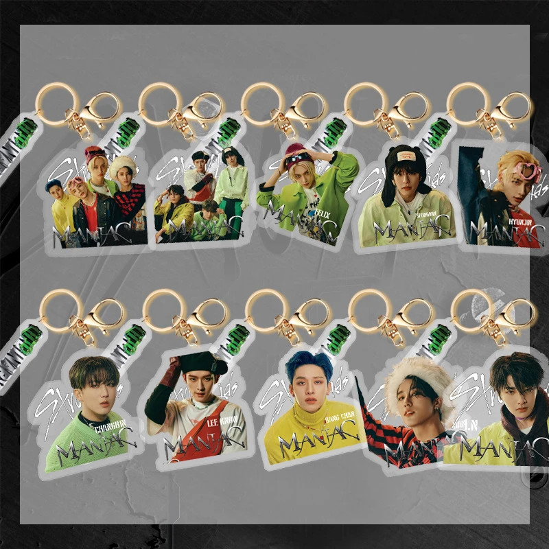 Stray Kids New Album ODDINARY Keyring for Keys Bags Key Chain Charms ...