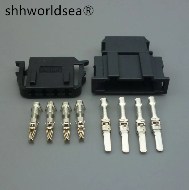 shhworldsea 4 Pin 4D0972704 191972714 Car Door Horn Socket Automotive ...