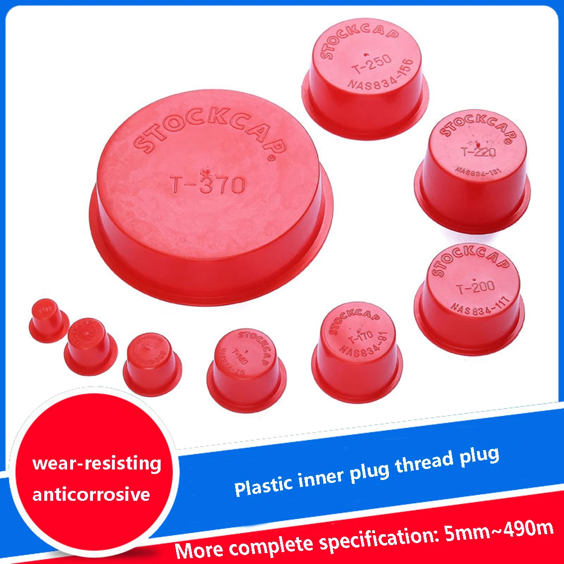 1PCS-Red-Plastic-Inner-Plug-Dust-Cap-Plug-Screw-Hole-Plastic-Plug ...