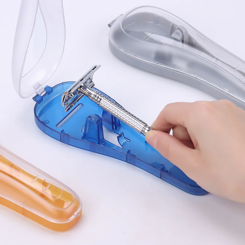 1PC New Portable Men's Razor Box Razor Blades Holder Shaving Machine ...