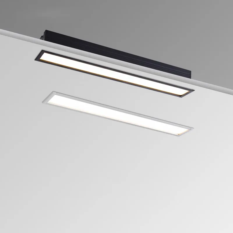 Luz-Downlight-Spot-LED-regul-vel-Barra-de-luz-linear-criativa-faixa ...
