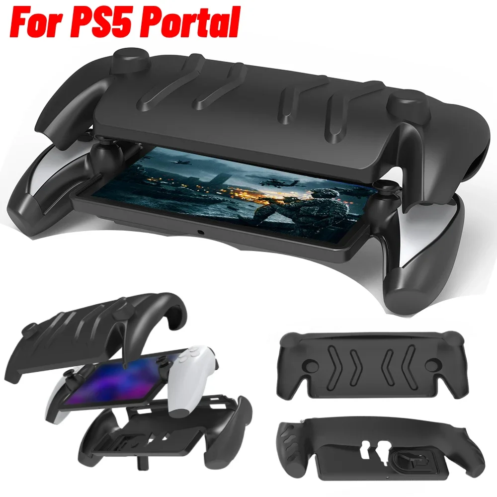 TPU-Case-with-Stand-Game-Machine-Grip-Shell-Case-Shockproof-Handle ...