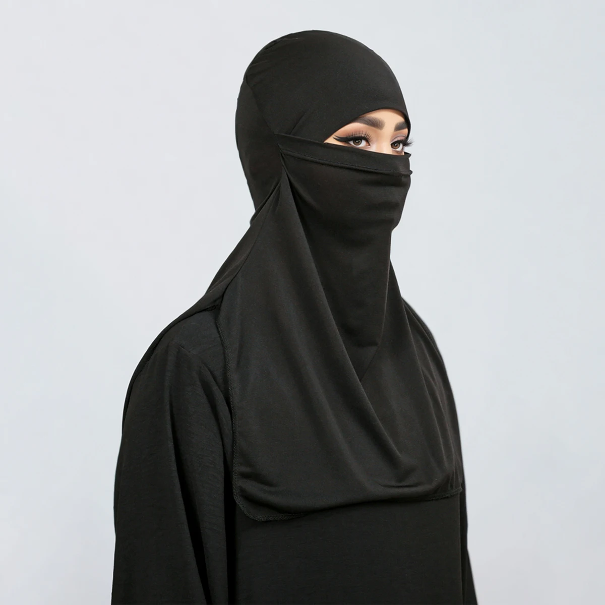 Middle-East-Headscarf-Ramadan-Eid-Muslim-Hijab-Women-Full-Cover-Niqab-Burqa-Turban-Caps-Veil ...