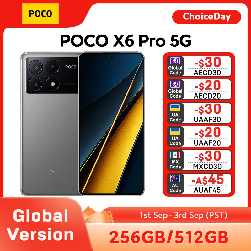 New-POCO-X6-Pro-5G-Global-Version-Smartphone-NFC-Dimensity-8300-Ultra-6 ...
