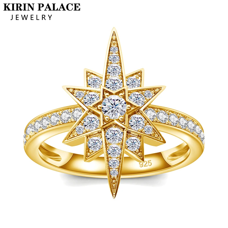 Kirin-Palace-Moissanite-Wedding-Ring-D-Color-VVS1-Sparkling-Diamond ...