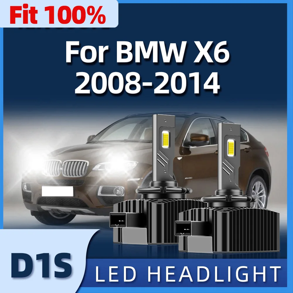 D1S-LED-Headlights-Bulb-30000LM-CSP-Chip-6000K-White-110W-Conversion ...