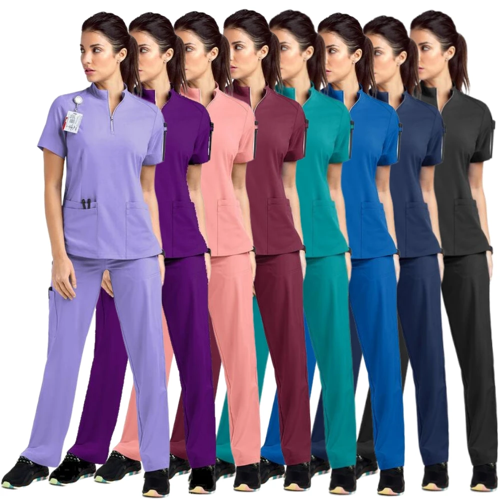Hot-Medical-Uniform-Scrubs-Nursing-Wholesale-Designer-Uniform-Operating ...