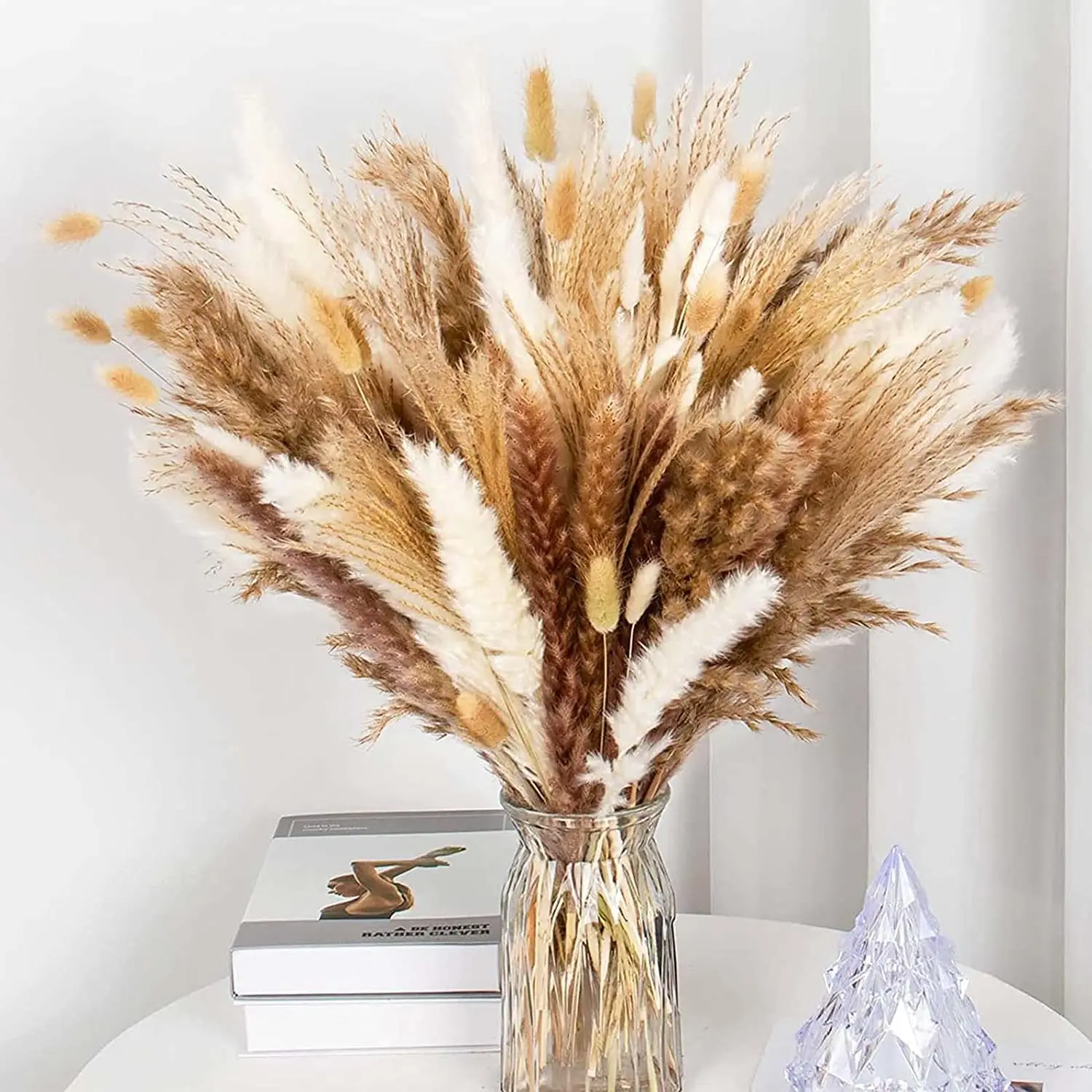 Dried-Pampa-Natural-Decoratio-Pampas-Grass-White-Wedding-Bedroom-Decor ...