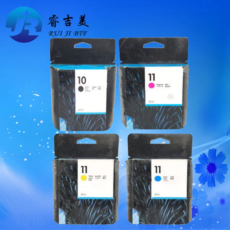 New-Original-10-11-C4844A-C4836A-C4837A-C4838A-expired-ink-cartridge ...