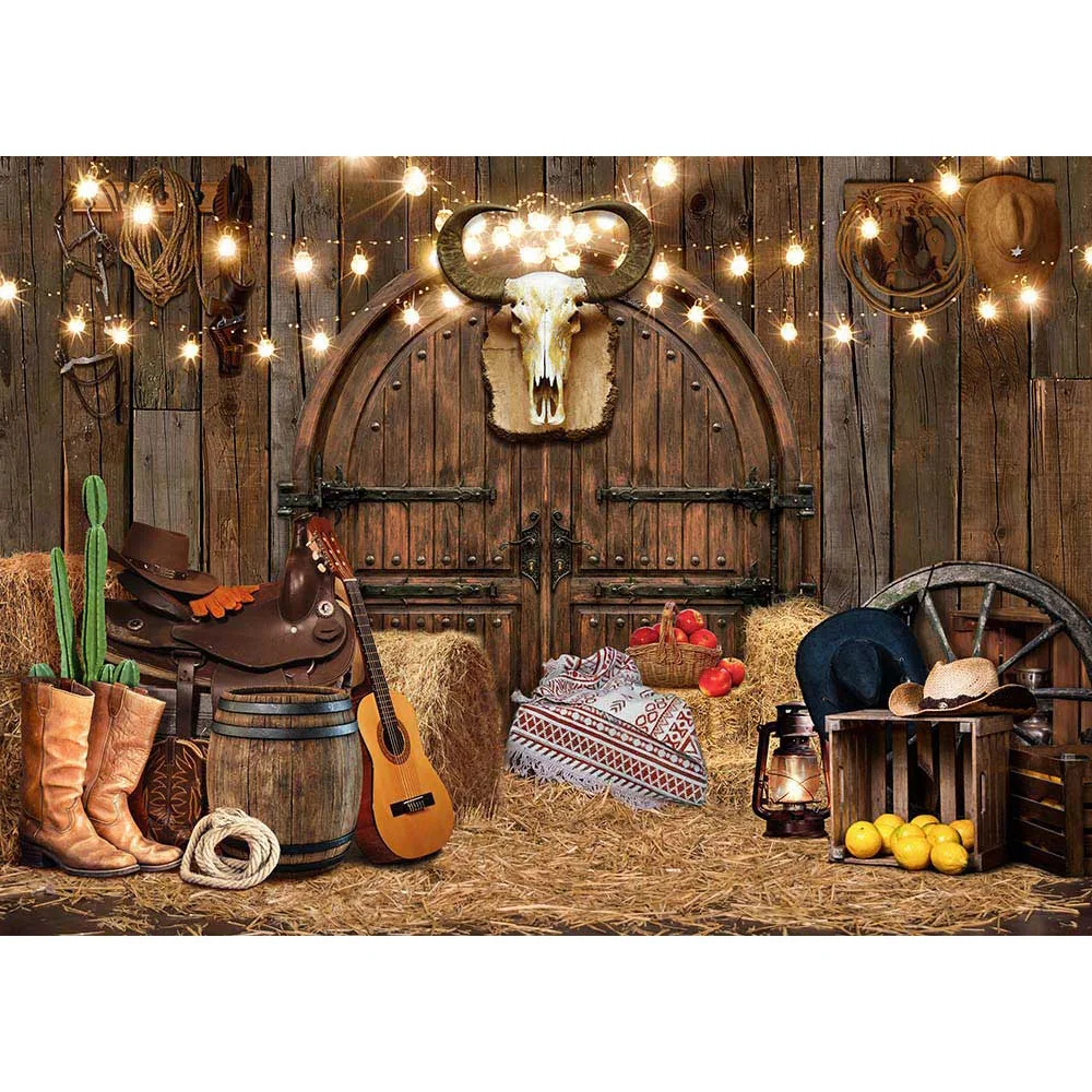 Country Western Backdrops