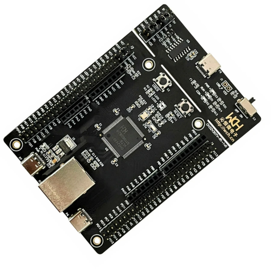 CH32V307V EVT R1 CH32V307 Evaluation Board RISC V MCU Onboard Wch link WCH RISC V development ...