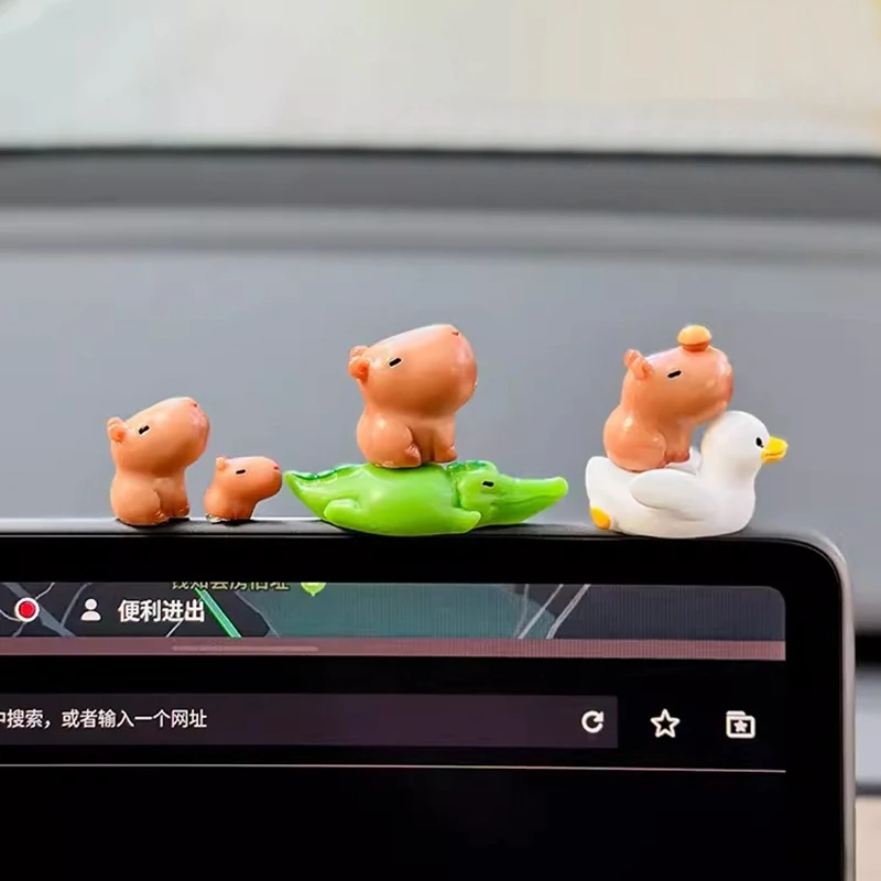 Miniature-Capybara-Mini-Kapibare-Action-Figures-Hot-Capybara-Model-Home ...