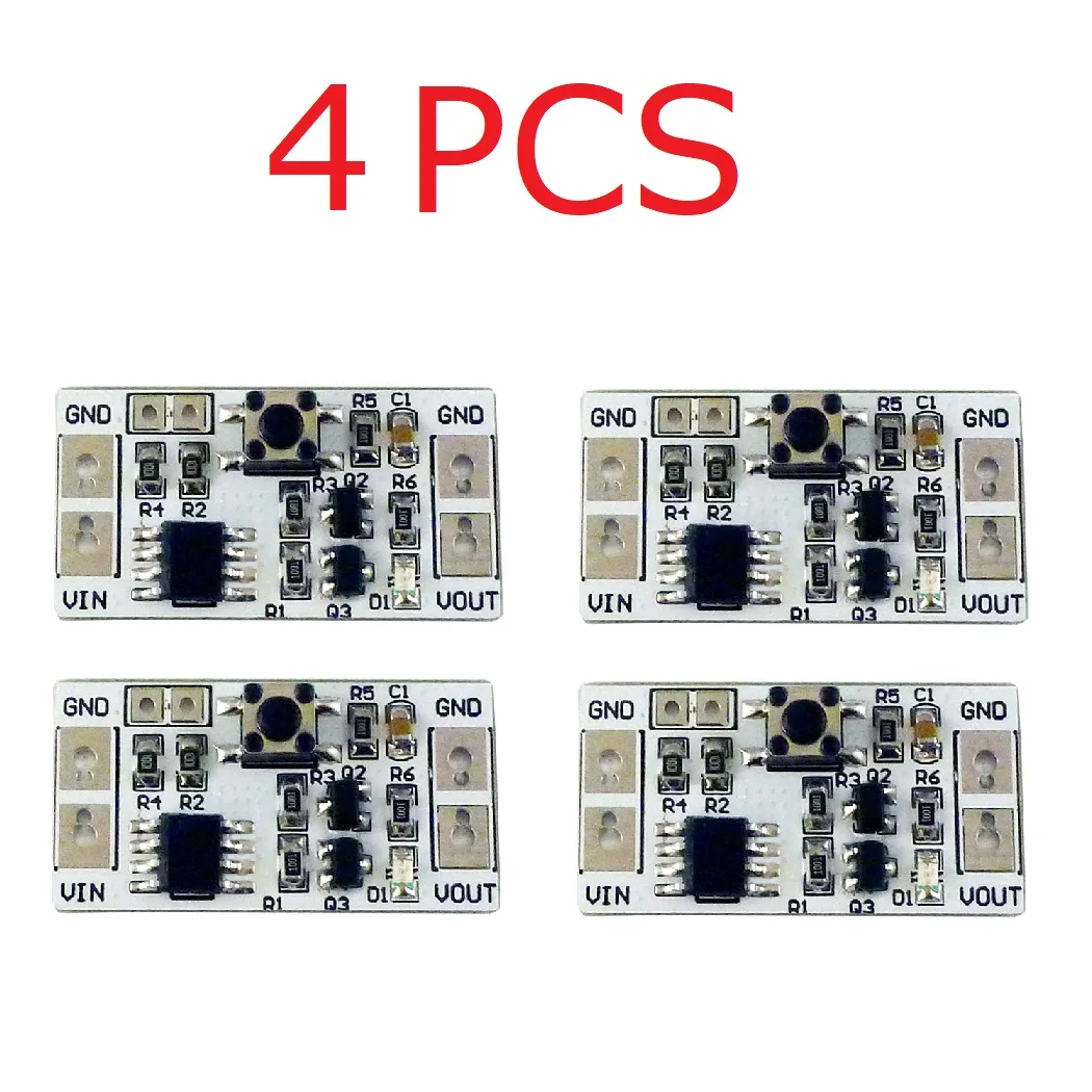 DC 3.3V 5V 12V Bistable Self locking Electronic Switch Board For ...