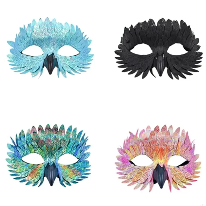 Q39C Role Playing Mask Halloween Party Mask Masquerade Mask Bird Beak ...
