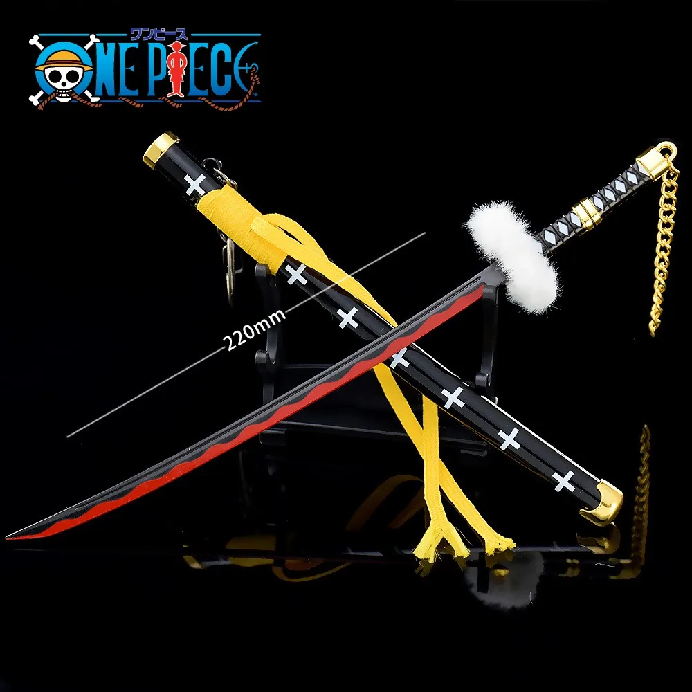 ONE PIECE 22cm Trafalgar D. Water Law Weapon Katana Sword Royal ...