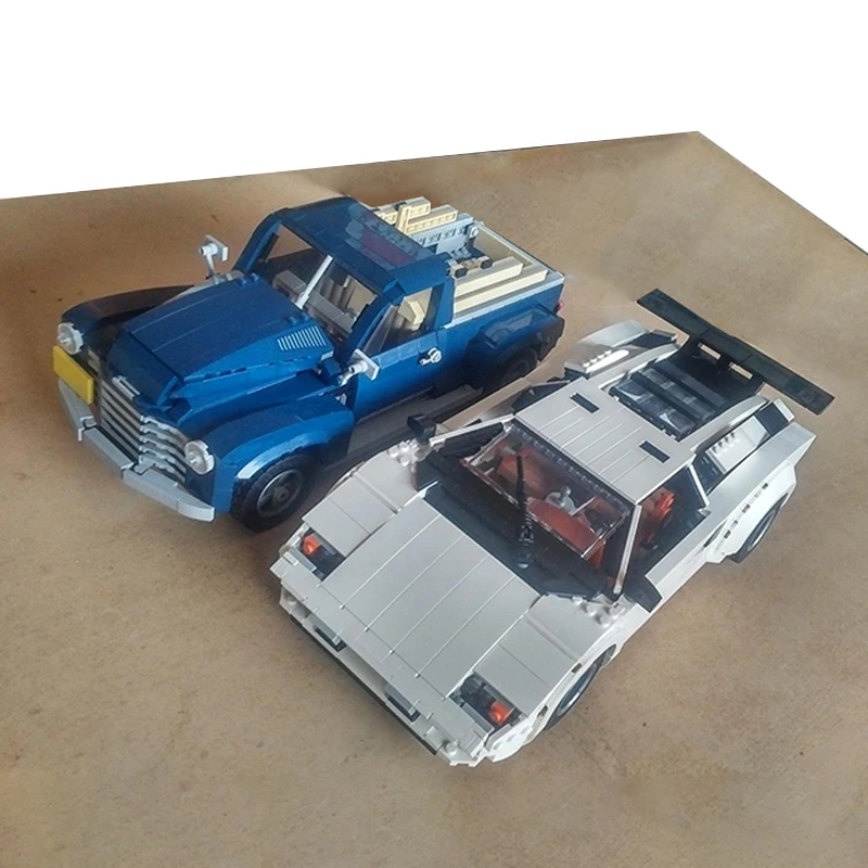 MOC-10265-Mustangs-Modified-Pickup-Truck-10295-White-Hypercar-Technical ...