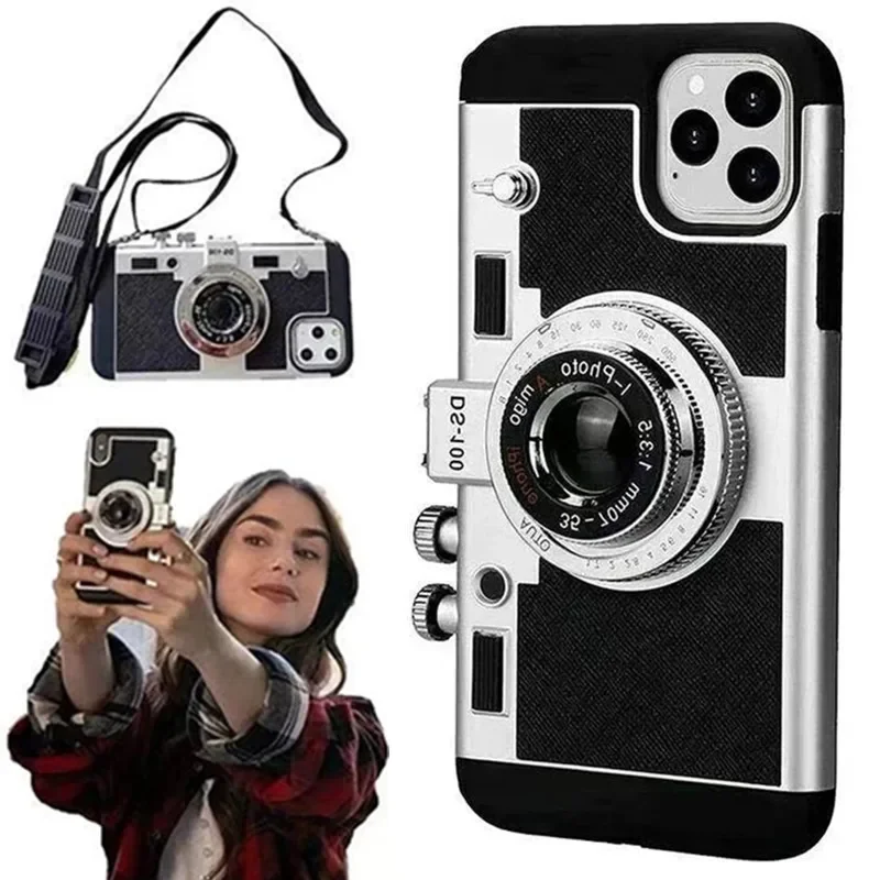 Emily-In-Paris-3D-Retro-Camera-Leather-Case-for-IPhone-11-13-14-15-16 ...