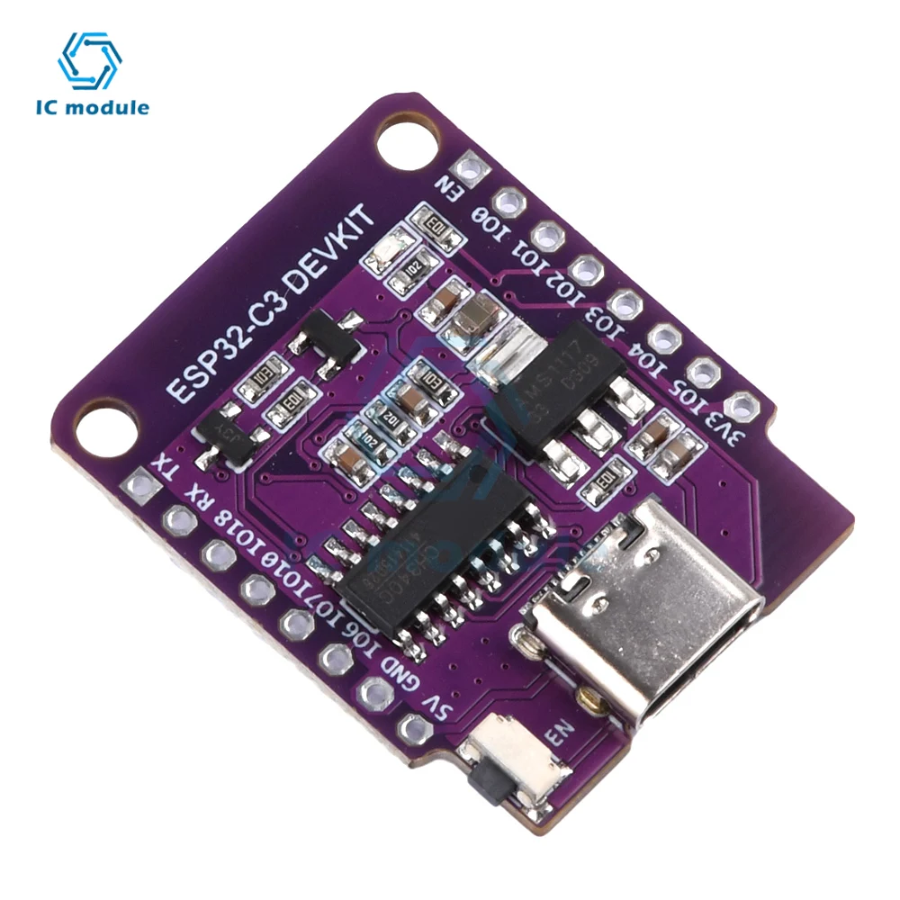 MINI-ESP32-C3-WiFi-Bluetooth-BLE5-0-sviluppo-Doard-dotato-di-ESP32-C3 ...
