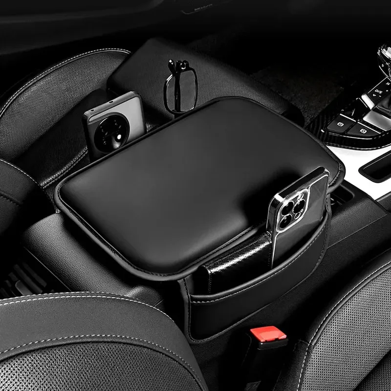 Car Center Console Protector Cover Upgraded Armrest Box Cushion Arm ...