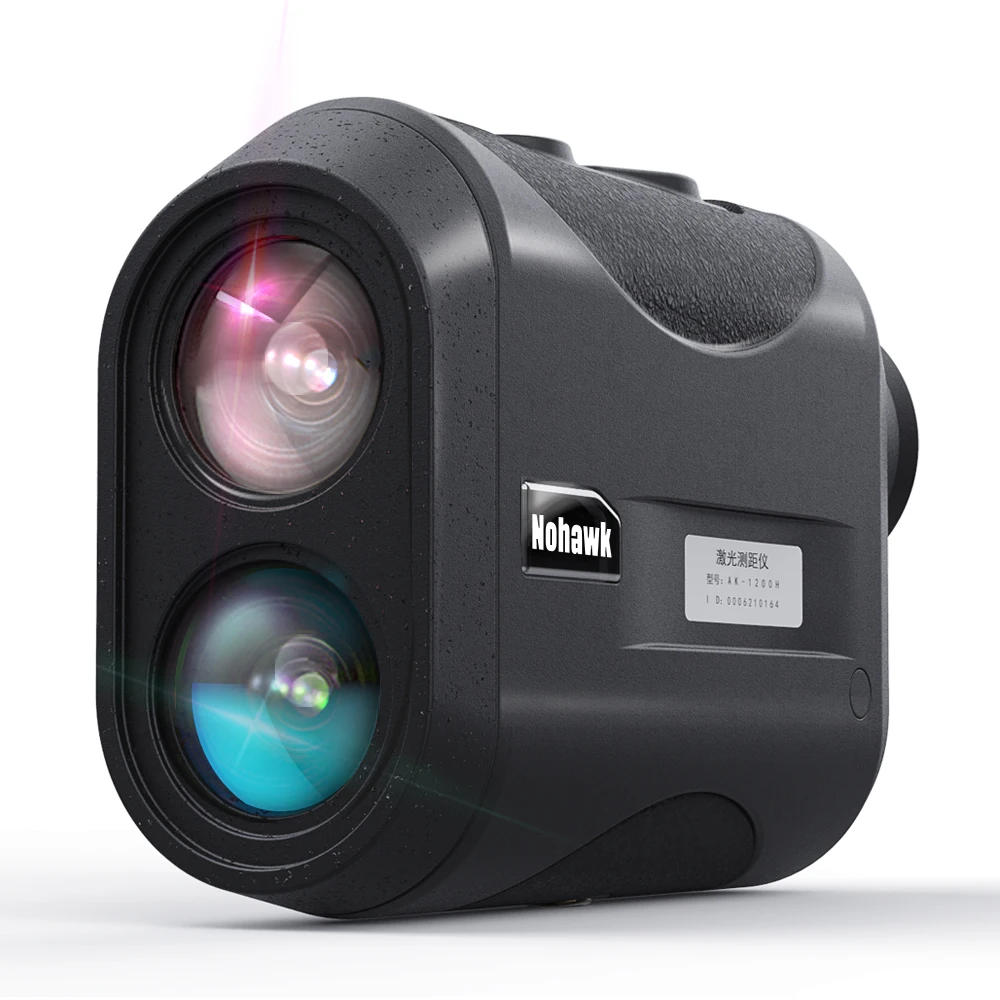 Nohawk High Precision Laser Rangefinder with Slope Golf Range Finder ...