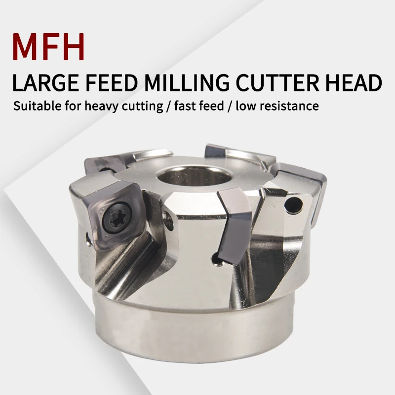 Fast-feed-milling-cutter-CNC-tool-MFH-HSB-MFH050-63-80-100R-milling ...