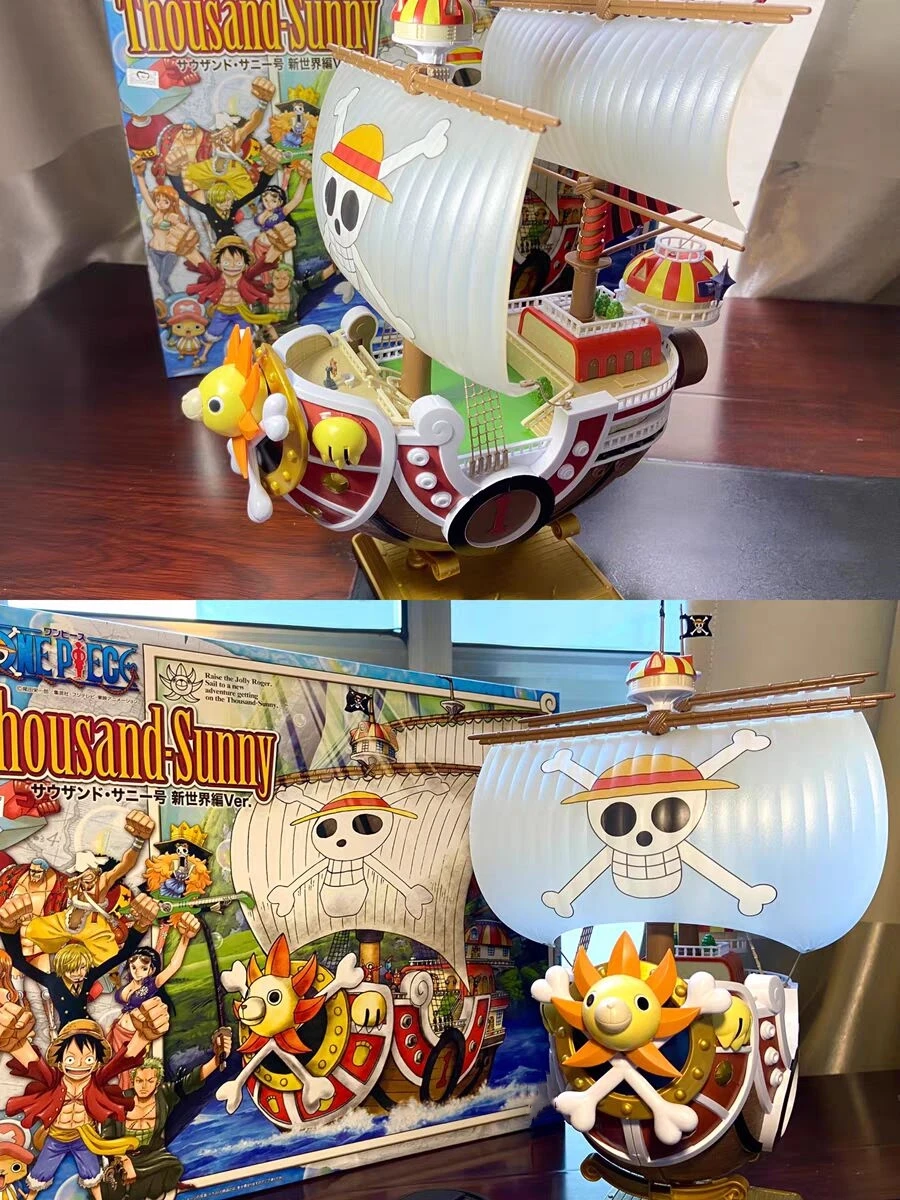 Bandai-Anime-One-Piece-Thousand-Sunny-Going-Merry-Boat-Pvc-figura-de ...